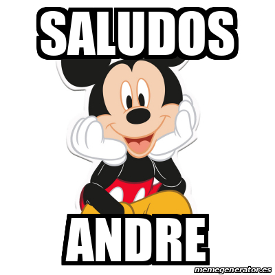 Meme Personalizado - saludos Andre - 32538570