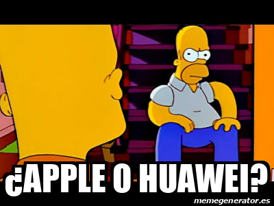 Meme Personalizado - ¿APPLE O HUAWEI? - 32539075