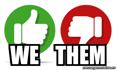 Meme Personalizado - we them - 32541551