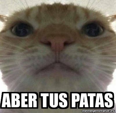 Meme Personalizado - Aber tus patas - 32541560