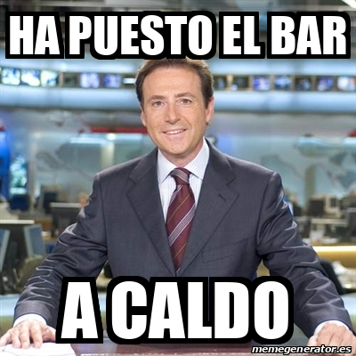Meme Matias Prats - ha puesto el bar A caldo - 32543901