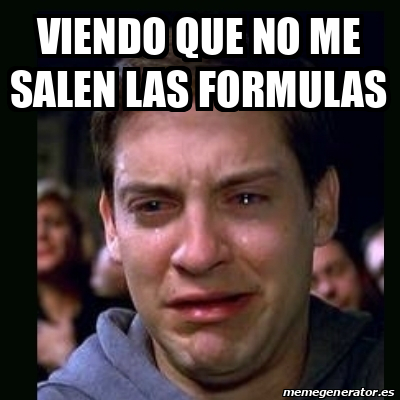 Meme crying peter parker - viendo que no me salen las formulas - 32548501