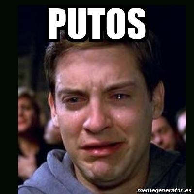 Meme crying peter parker - Putos - 32548754