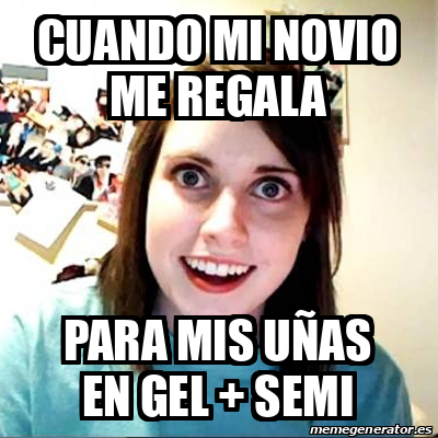 Meme Overly Attached Girlfriend - cUANDO MI NOVIO ME REGALA PARA MIS ...
