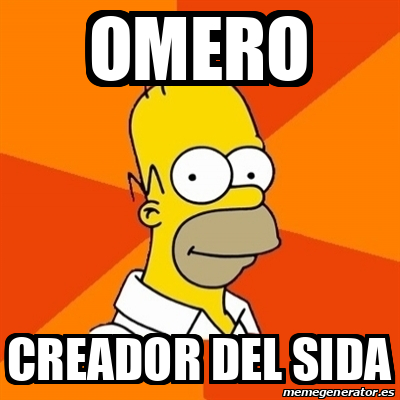 Meme Homer - omero creador del sida - 32552411