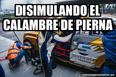 Meme Personalizado - Disimulando el calambre de pierna - 32556408