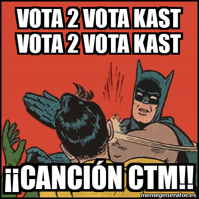Meme Batman slaps Robin - Vota 2 vota kast vota 2 vota kast ¡¡Canción ...