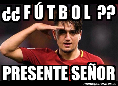 Meme Personalizado - ¿¿ f ú t b o l ?? presente señor - 32567185