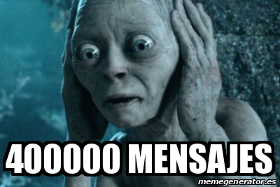 Meme Personalizado - 400000 mensajes - 32567281