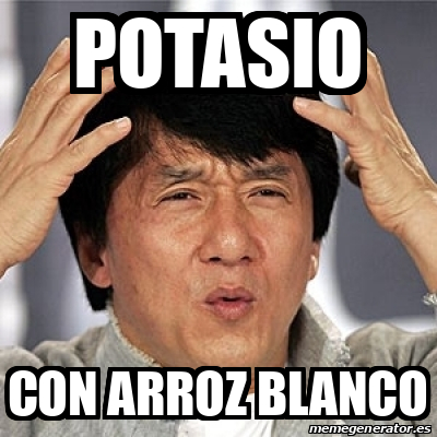 Meme Jackie Chan - potasio con arroz blanco - 32061076