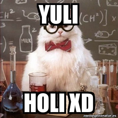 Meme Chemistry Cat - yuli holi xd - 32064299
