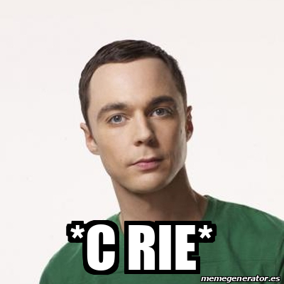 Meme Sheldon Cooper - *C RIE* - 32071373