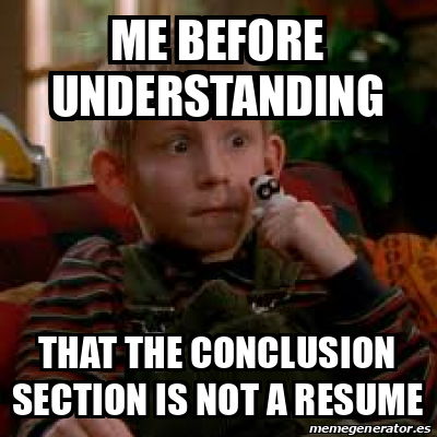 Meme Personalizado - me before understanding that the conclusion ...