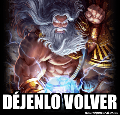 Meme Personalizado - Déjenlo volver - 32074093