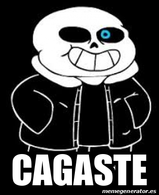 Meme Personalizado - cagaste - 32075335