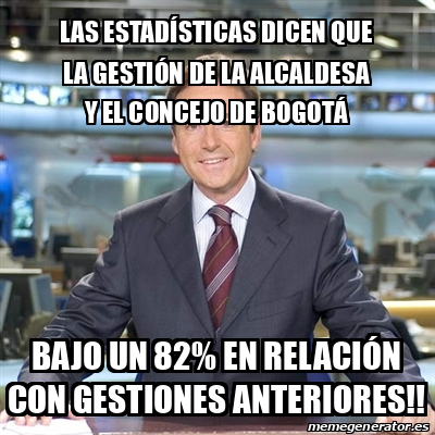 Meme Matias Prats - LAS ESTADÍSTICAS DICEN QUE LA GESTIÓN DE LA ...