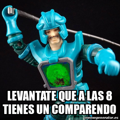Meme Personalizado - Levantate que a las 8 tienes un comparendo - 32077239