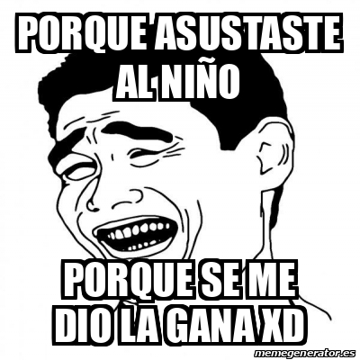 Meme Yao Ming 2 - porque asustaste al niño porque se me dio la gana XD ...