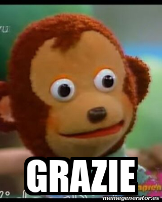 Meme Personalizado - Grazie - 32082367