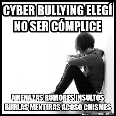 Meme First World Problems - Cyber bullying ELEGÍ NO SER CÓMPLICE ...