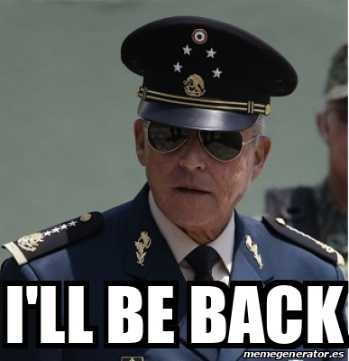 Meme Personalizado - i'll be back - 32083673