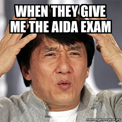 Meme Jackie Chan - when they give me the aida exam - 32085950