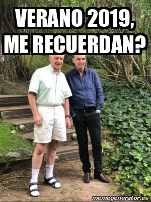 Meme Personalizado - verano 2019, me recuerdan? - 32090076