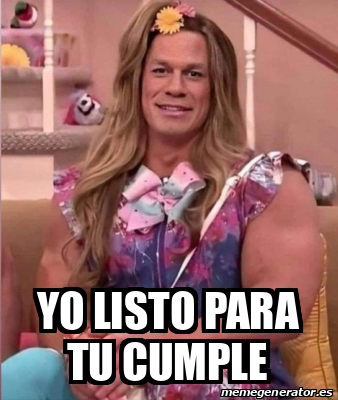Meme Personalizado - Yo listo para tu cumple - 32090447