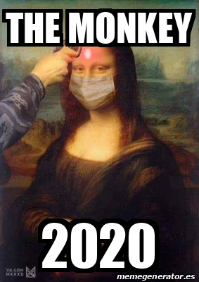 Meme Personalizado - THE MONKEY 2020 - 32090916