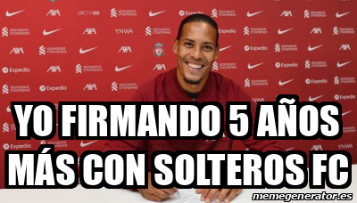 Meme Personalizado - Yo firmando 5 años más con Solteros FC - 33102337