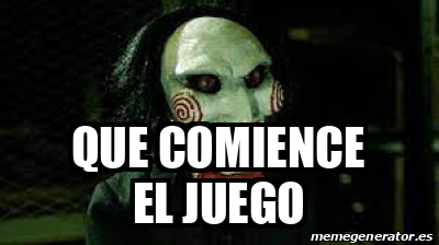 Meme Personalizado - que comience el juego - 33104415