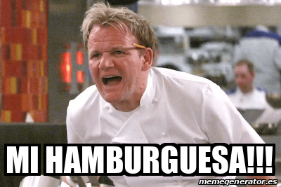 Meme Personalizado - MI HAMBURGUESA!!! - 33115699