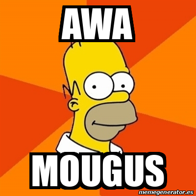 Meme Homer - awa mougus - 33116466