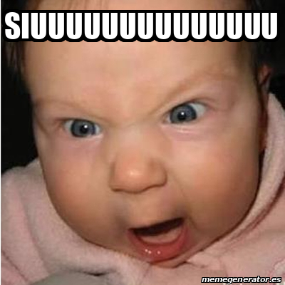 Meme Bebe furioso - siuuuuuuuuuuuuuu - 33120773
