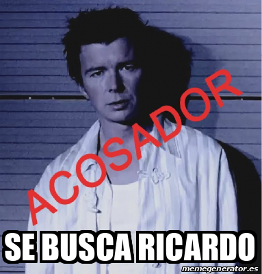 Meme Personalizado - Se busca Ricardo - 33122466