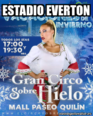 Meme Personalizado - Estadio everton - 33126645