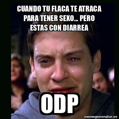 Meme crying peter parker - Cuando tu flaca te atraca para tener sexo ...