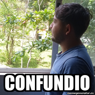 Meme Personalizado - confundio - 33135002