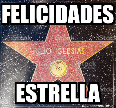 Meme Personalizado - Felicidades Estrella - 33135707