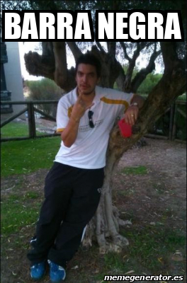 Meme Personalizado - BARRA NEGRA - 33140798