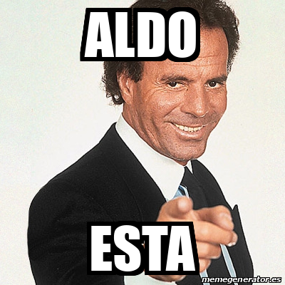 Meme Julio Iglesias - Aldo Esta - 33142766