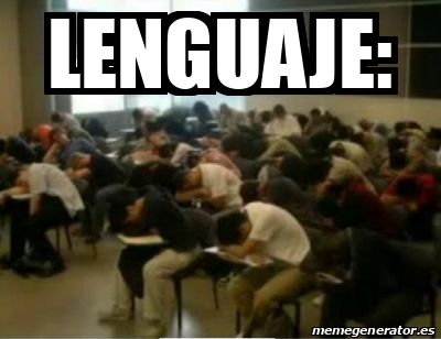 Meme Personalizado - Lenguaje: - 33143114