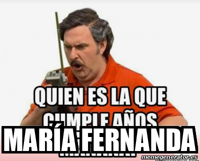 Meme Personalizado - María Fernanda - 33149507