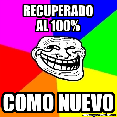 Meme Troll - Recuperado al 100% Como nuevo - 33155975