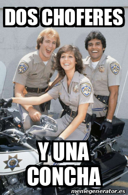 Meme Personalizado - dos choferes y una concha - 33160105