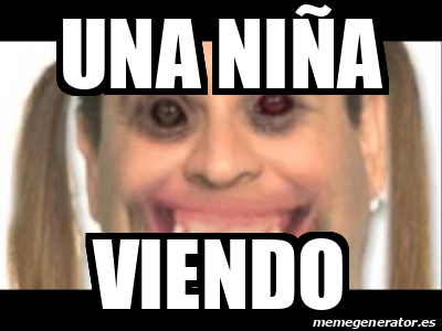 Meme Personalizado - una niña viendo - 33160106