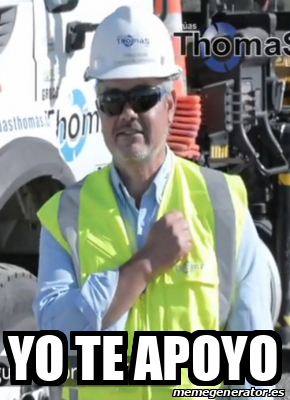 Meme Personalizado - Yo te apoyo - 33160716