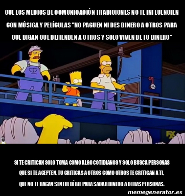 Meme Personalizado - que los medios de COMUNICACIÓN tradiciones no te ...
