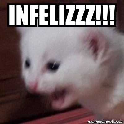 Meme Personalizado - Infelizzz!!! - 33166216