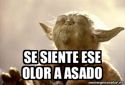 Meme Personalizado - Se siente ese olor a asado - 33167203